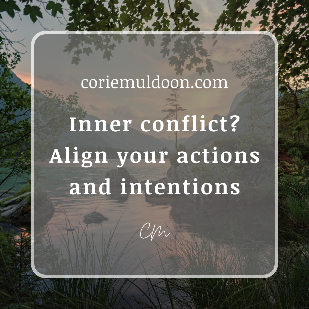 Inner peace vs inner conflict – Core by Corie